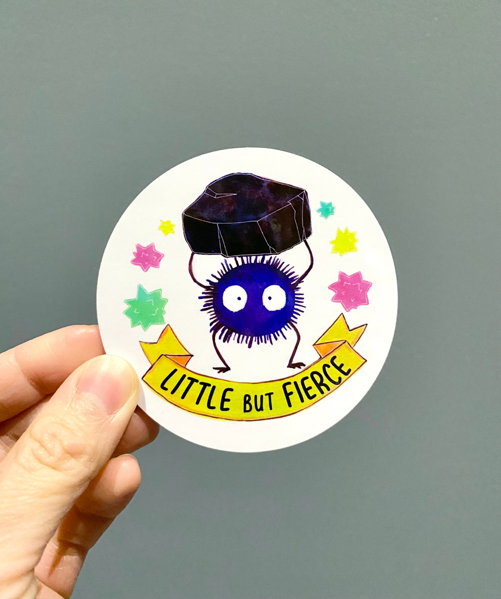 Sticker- Fan Art of Susuwatari ( Sootsprites ) Little but Fierce | 3 ...