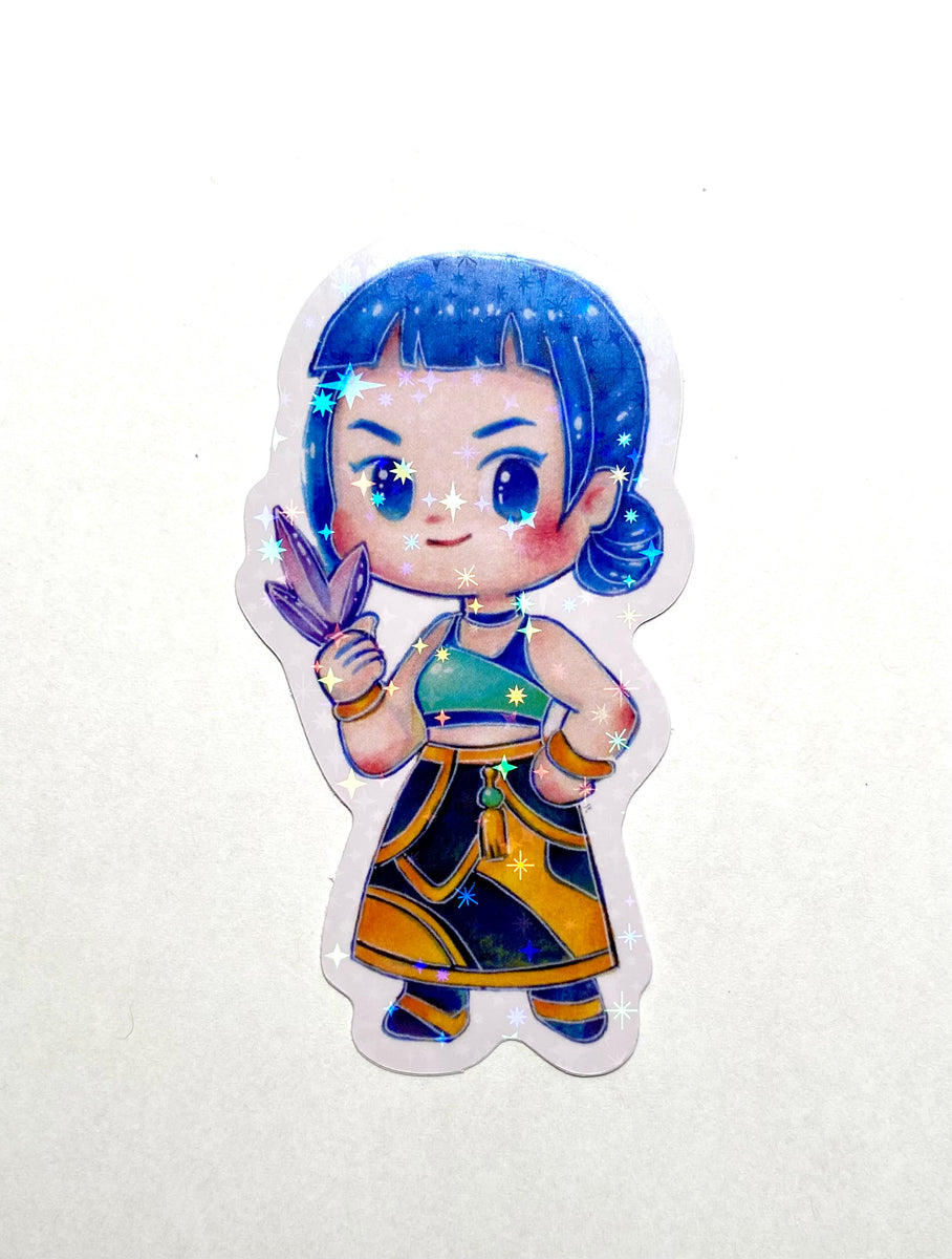 Sticker- Fan Art of Kpop Demon Hunters- Huntrix (3 Style Options) | 3 ...