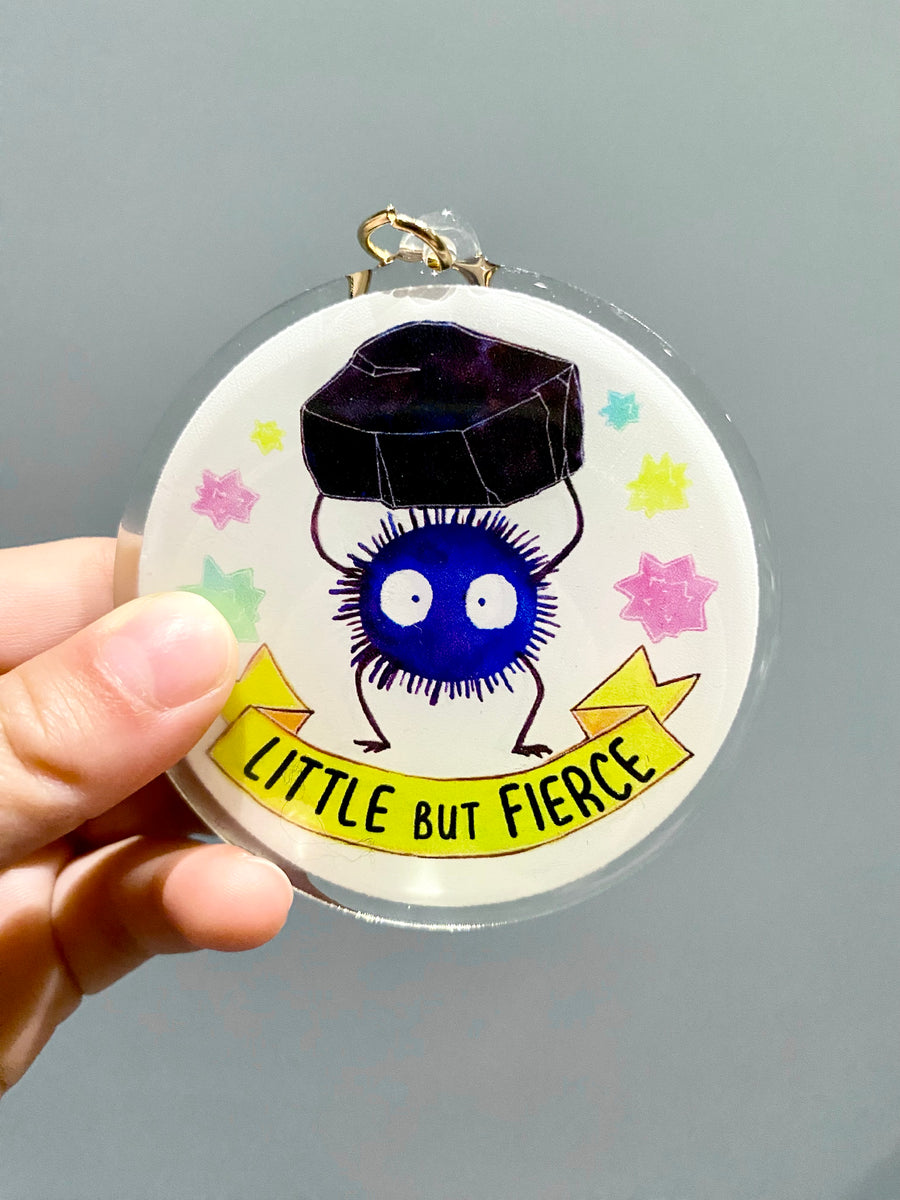 Keychain - Fan Art of Susuwatari ( Sootsprites ) Little but Fierce | 2 ...